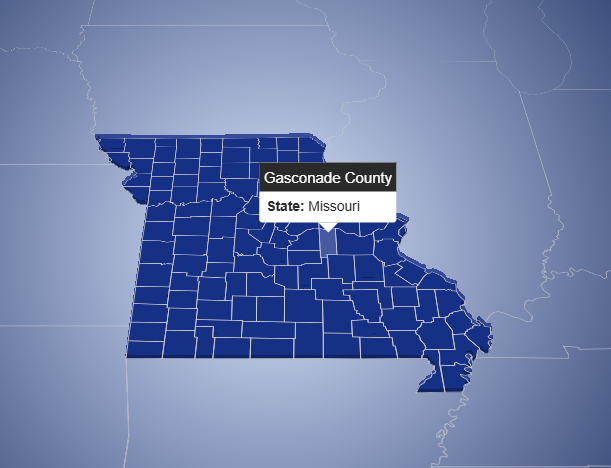 Interactive U.S. States and Counties Map - Mapper.Guru